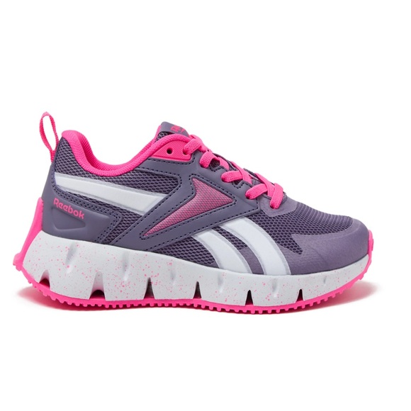 Reebok | Shoes | Reebok Little Girls Fuchsia And Purple Athletic Shoes ...